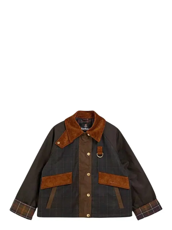 Barbour Irene Waxed Jacket - Green