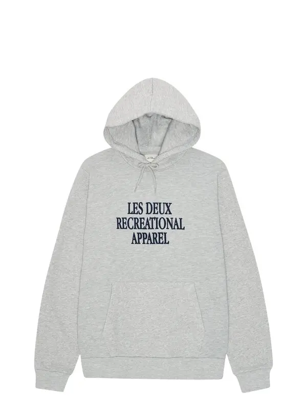 LES DEUX From Copenhagen Hoodie - Grey