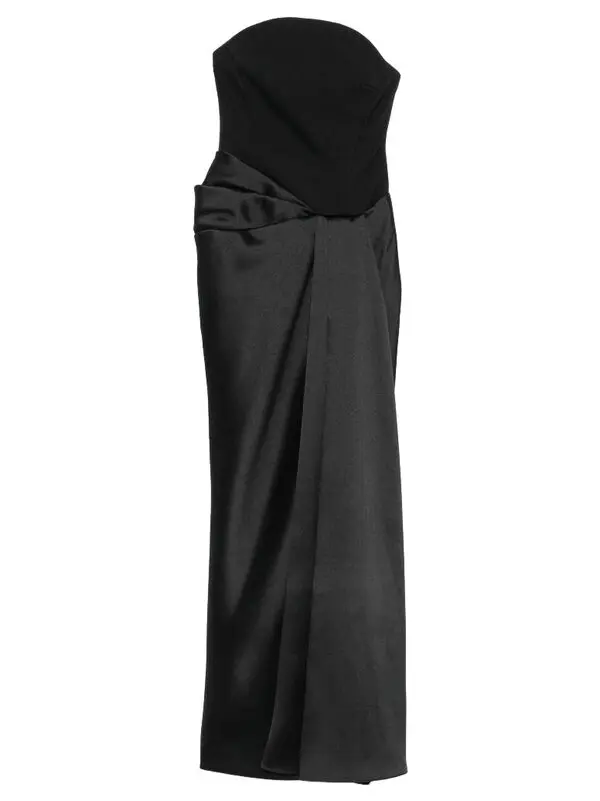 Solace London Seri Maxi Dress - Black