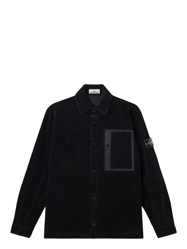 Stone Island Cotton Shirt - Black