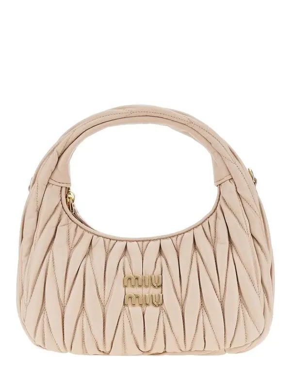 Miu Miu Wander Hobo Bag - Pink