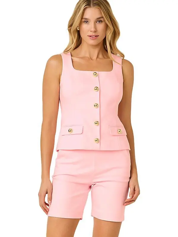 Lilly Pulitzer® High Rise Stretch Short - Pink Muse