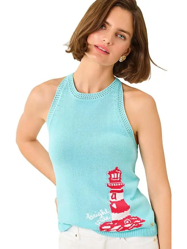 Lilly Pulitzer® Emra Sweater Tank - Blue
