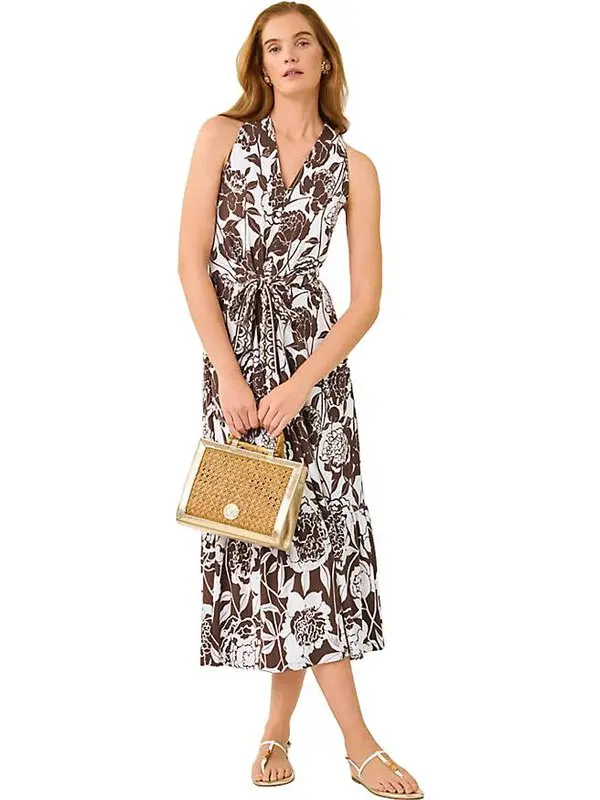 Lilly Pulitzer® Wisteria Midi Dress - White