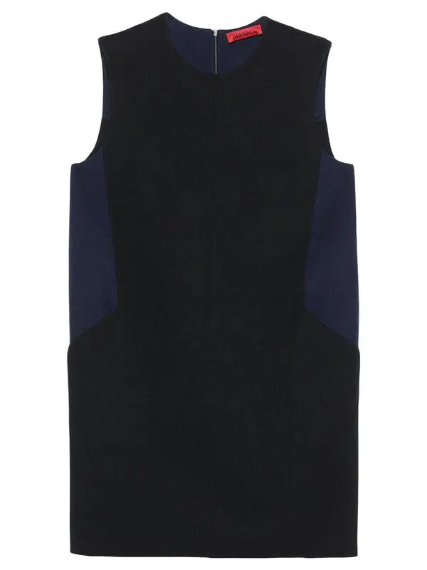 Max & Co. Virgin Wool Mini Dress - Black
