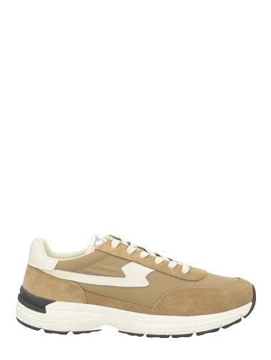 S.W.C STEPNEY WORKERS CLUB Suede And Technical Fabric Low-top Sneakers - Beige