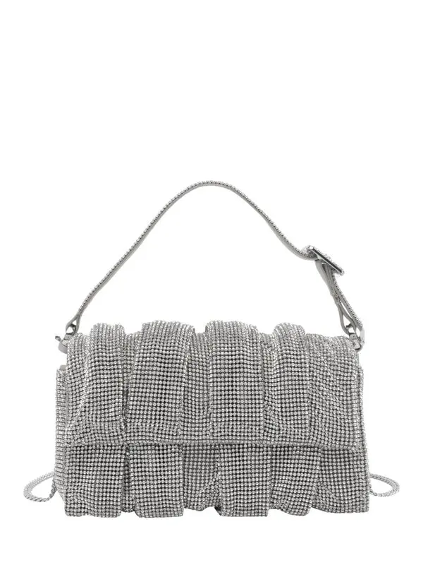 Benedetta Bruzziches Flap Shoulder Bag - Gray