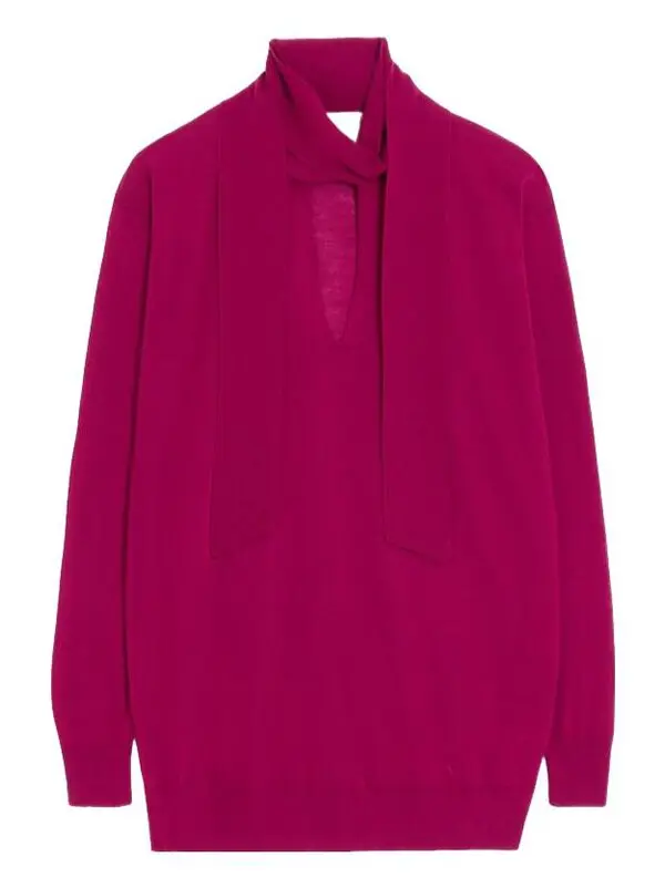 Valentino Garavani Long-sleeved Knitwear - Red