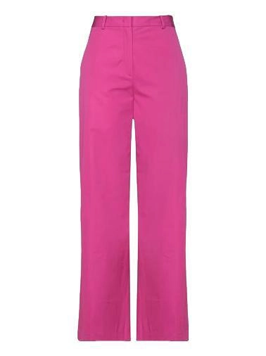 Aspesi Cotton Woven Wide-leg Pants - Fuchsia