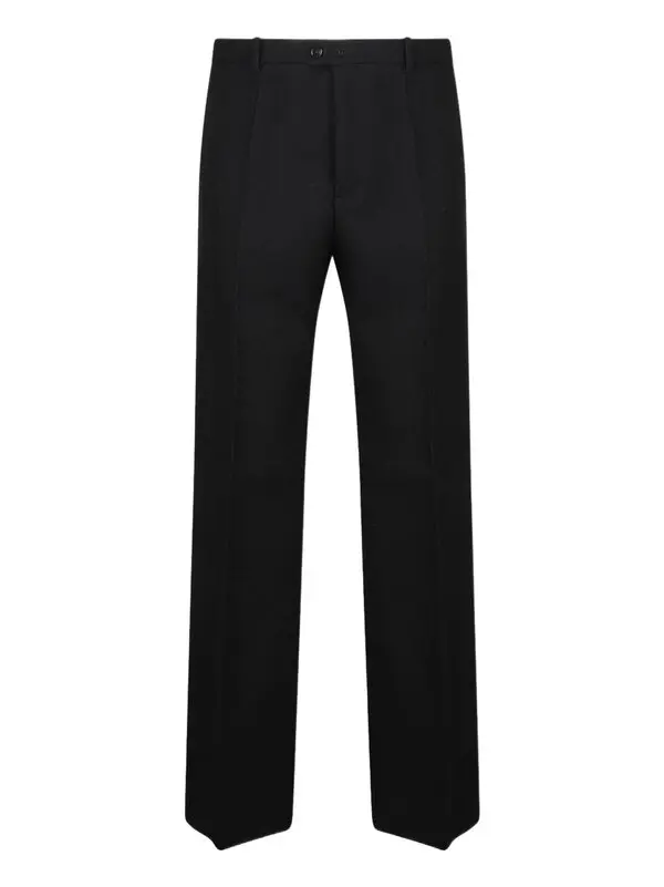 JIL SANDER Casual Trousers With Belt Loops - Black
