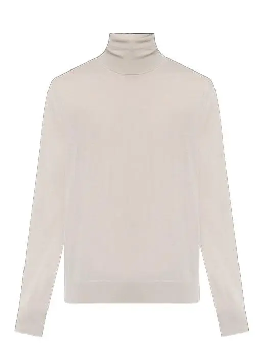 Dolce & Gabbana Dolce Gabbana High-neck Long-sleeved Knitwear - Grey