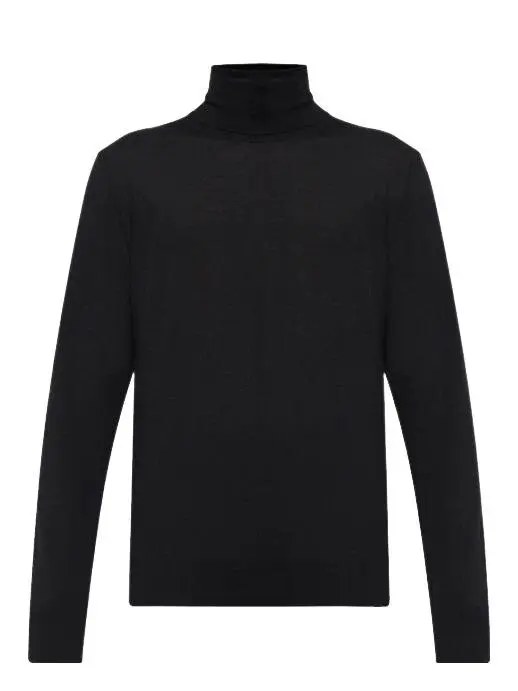 Dolce & Gabbana Dolce Gabbana Cashmere Turtleneck Sweater - Black