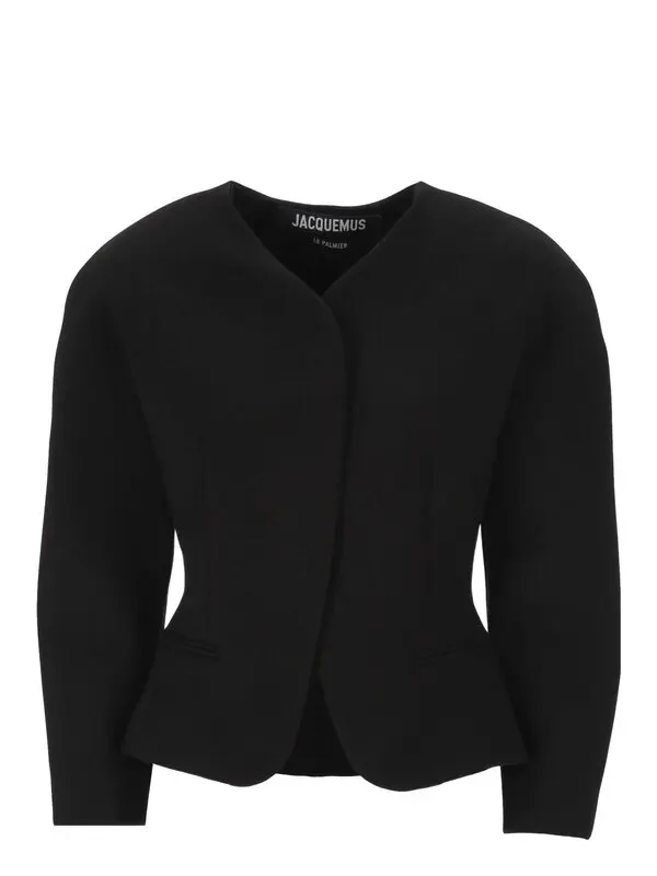 Jacquemus Long-sleeved Jacket - Black