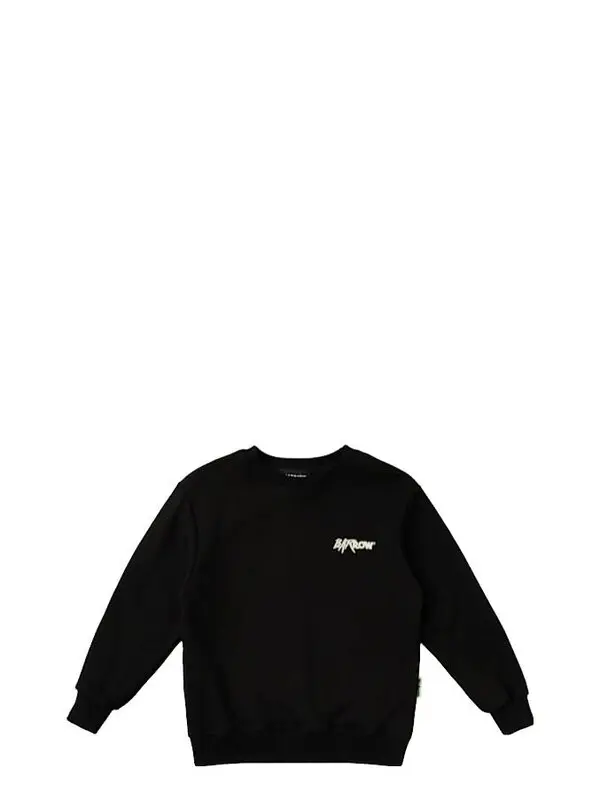BARROW Graphic Logo Crewneck Sweatshirt - Black