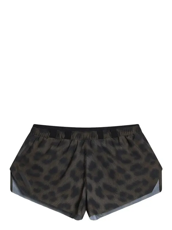 SOAR Marathon Shorts - Dark Leopard