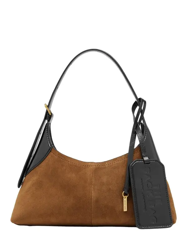 Marc Jacobs Suede Belted Sack Bag - Copper