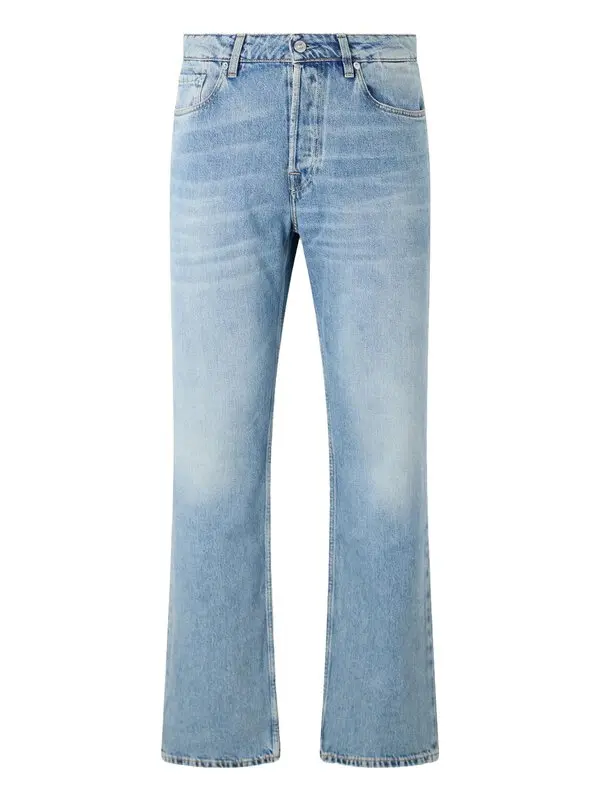 Our Legacy Slate Cut Organic-cotton Jeans - Blue