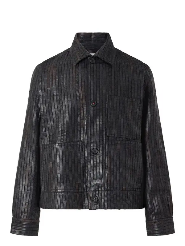 KARDO Bodhi Leather Jacket - Black