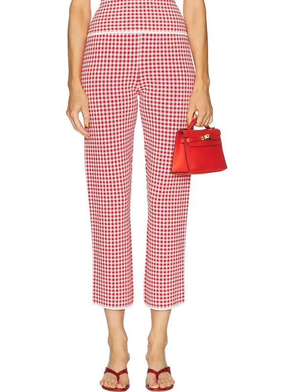 Posse Micah Pant - Red Gingham