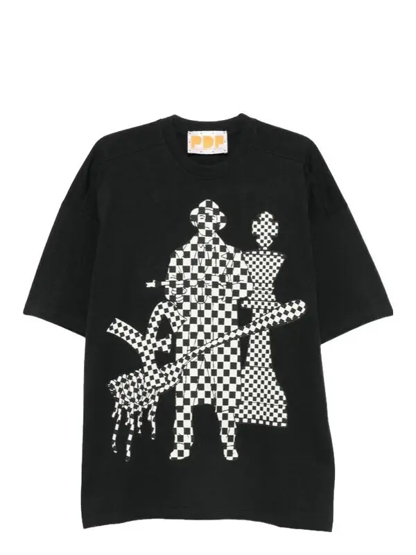 PDFCHANNEL Graphic-print T-shirt - Black