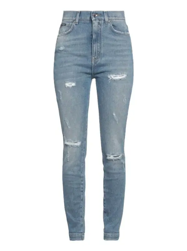 Dolce & Gabbana Skinny Denim Pants - Blue