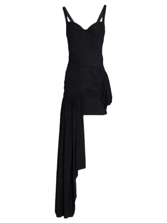 Balenciaga Fitted Dress - Black