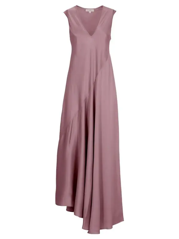Antonelli Firenze Natasha V-neck Maxi Gown - Brown