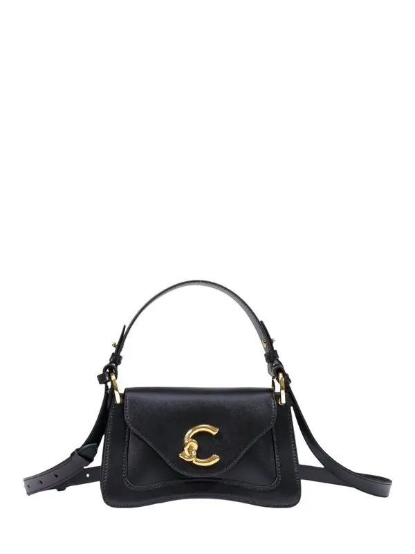 COCCINELLE Flap Shoulder Bag - Black