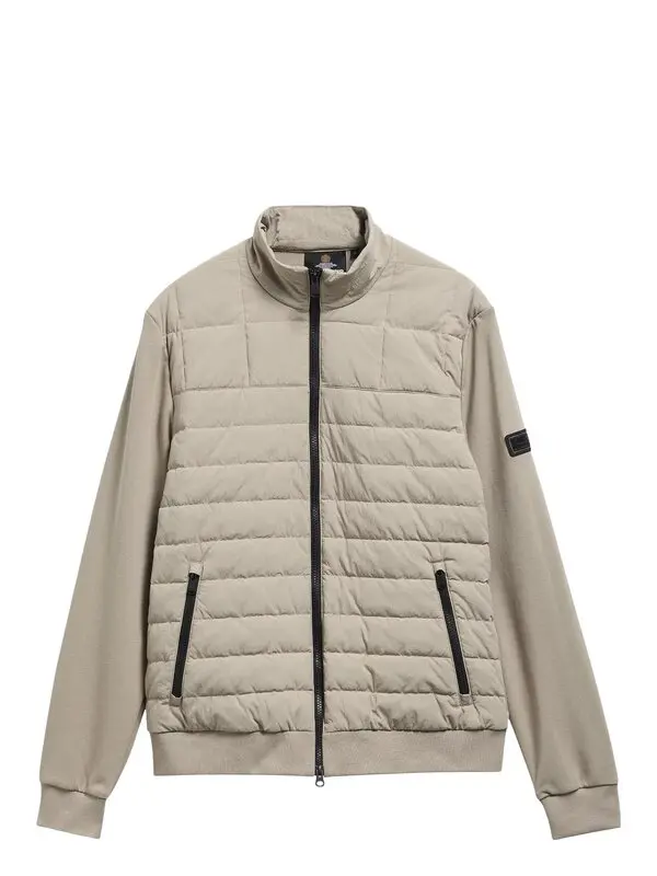 Barbour Hybrid Quilted Jacket - Nude
