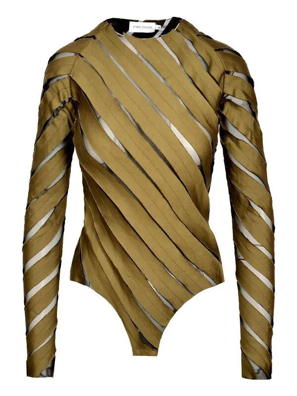 IOANA CIOLACU Spiral Body Khaki - Green