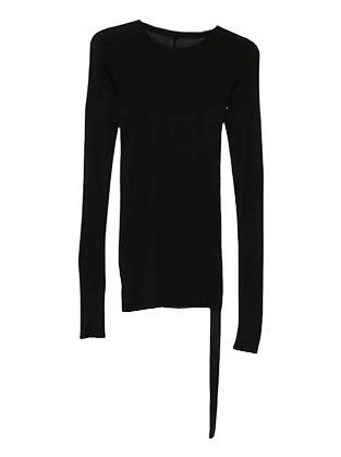Rick Owens Basic Long Sleeve T-shirt - Black