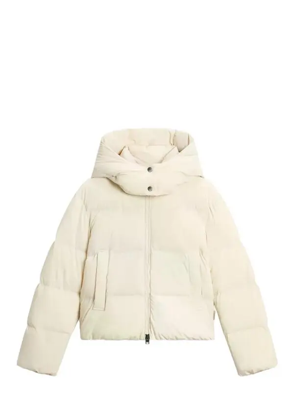 Woolrich Madison Hooded Puffer Jacket - Neutrals