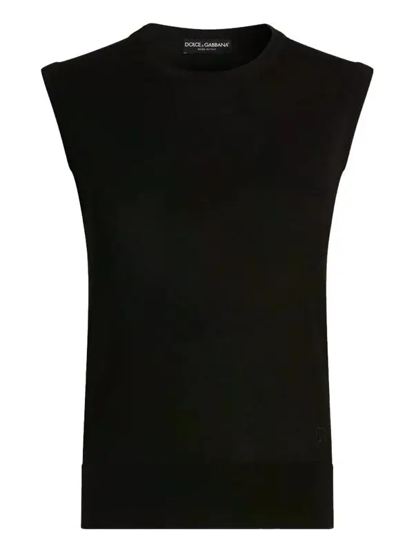 Dolce & Gabbana Cashmere Top - Black