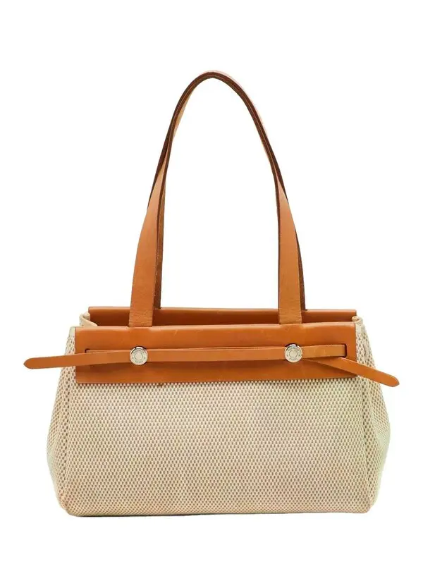 Hermès Herbag Cabas Tote Bag - Neutrals