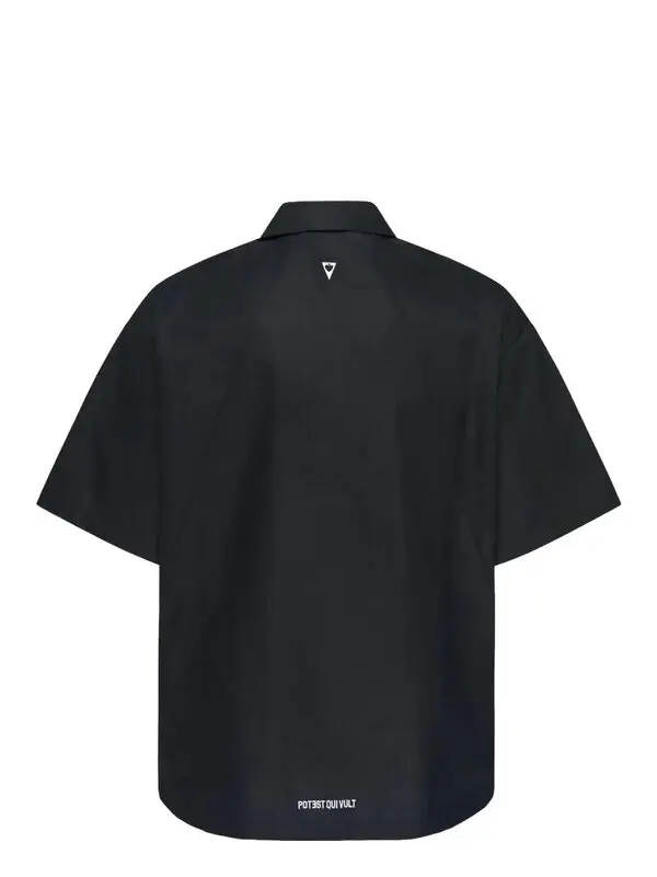 BLACKJACK Senior Short-sleeved Shirt - Black