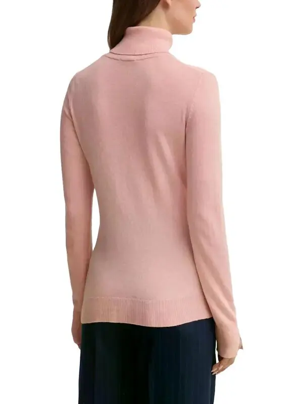 Sisley Patch-pocket Buttoned Cardigan - Pink