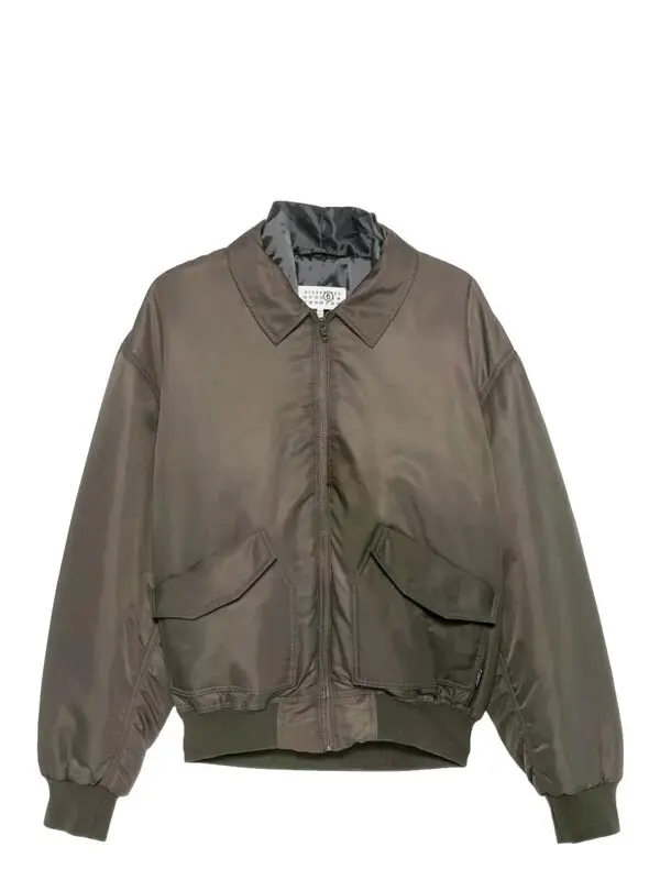 MAISON MARGIELA Padded Collar Jacket - Grey