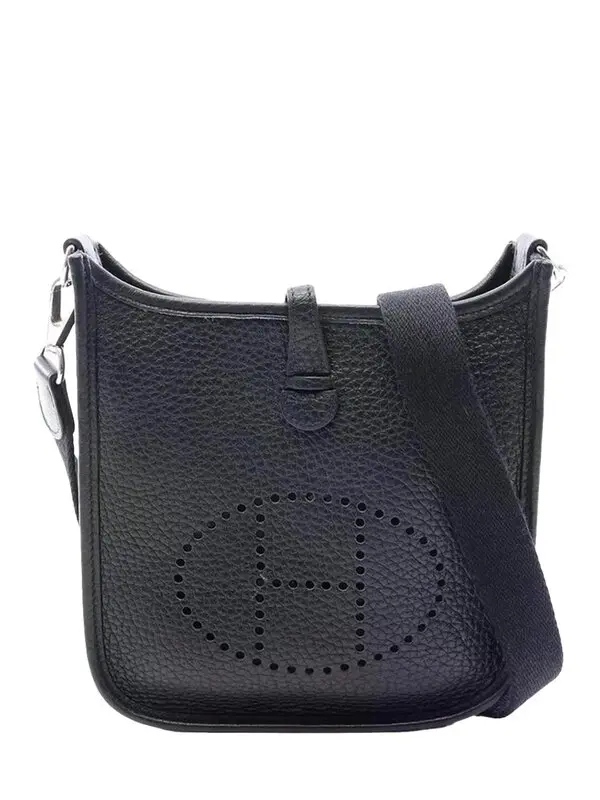 Hermès 2022 Clemence Evelyne I 16 Amazone Crossbody Bag - Black