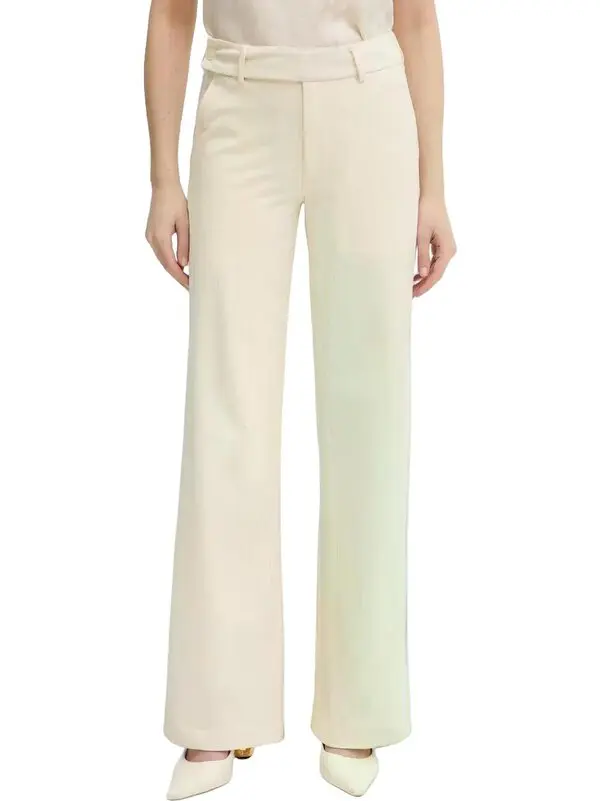 SILVIAN HEACH Belted Wide Leg Trousers - Neutrals