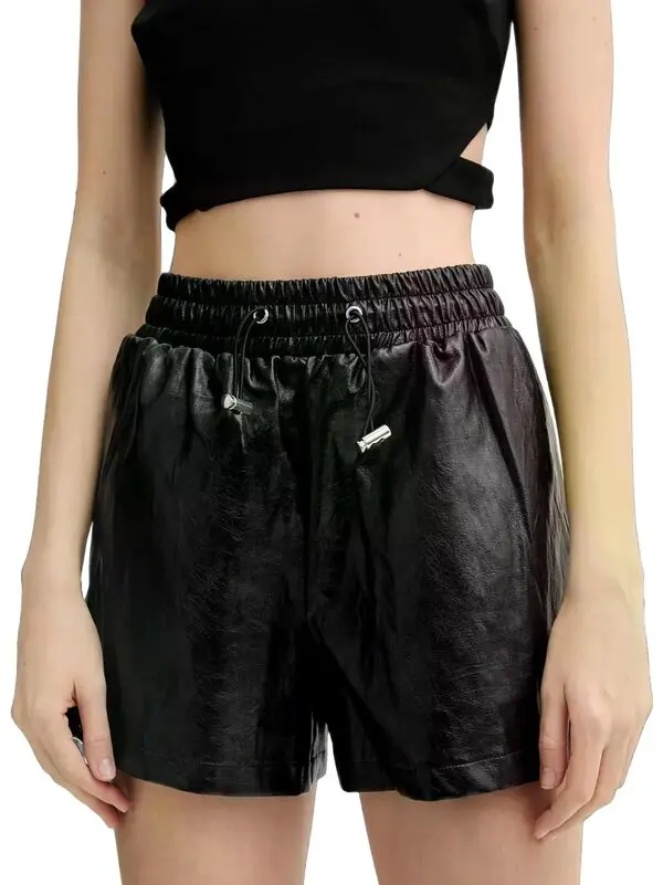 SILVIAN HEACH Vrenin Elasticated-waistband Shorts - Black