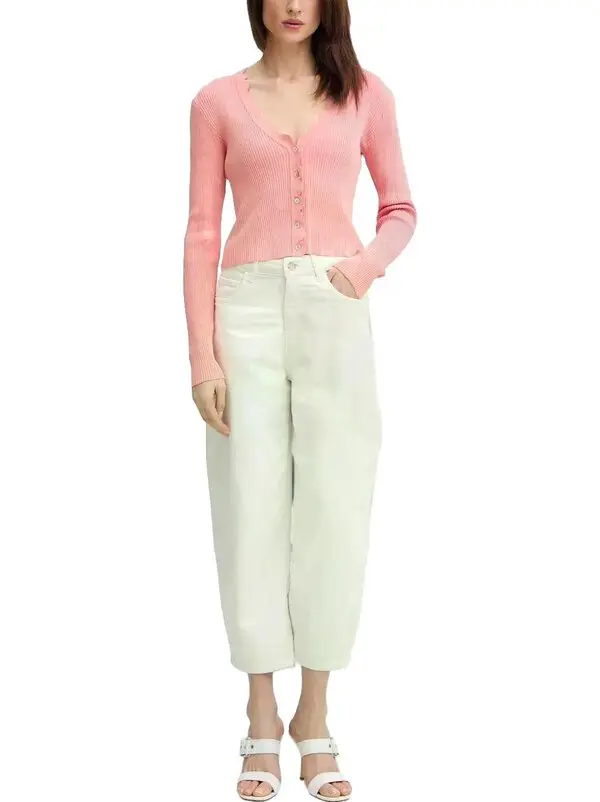 SILVIAN HEACH Ribbed Cardigan - Pink