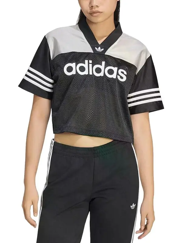 Adidas Crooped Jersey - Black