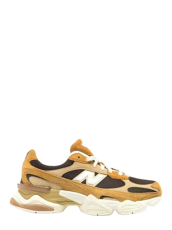 NEW BALANCE 9060r Paneled Sneakers - Brown
