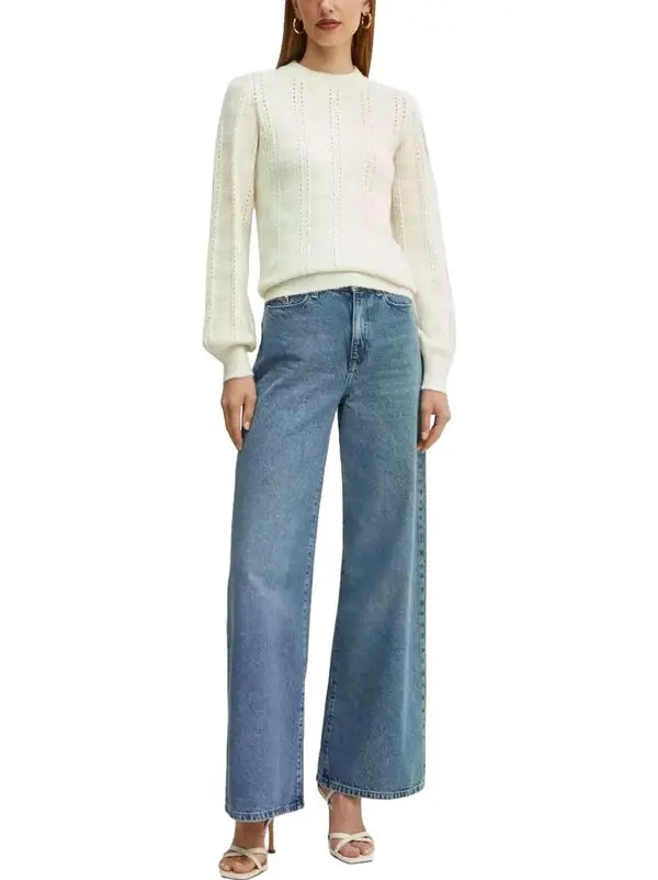 SILVIAN HEACH Balloon-sleeve Sweater - Neutrals