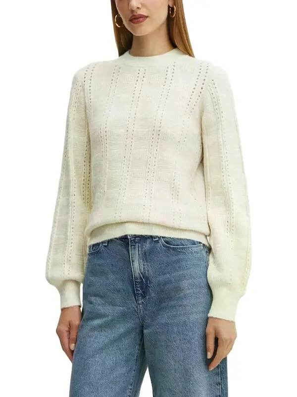 SILVIAN HEACH Balloon-sleeve Sweater - Neutrals
