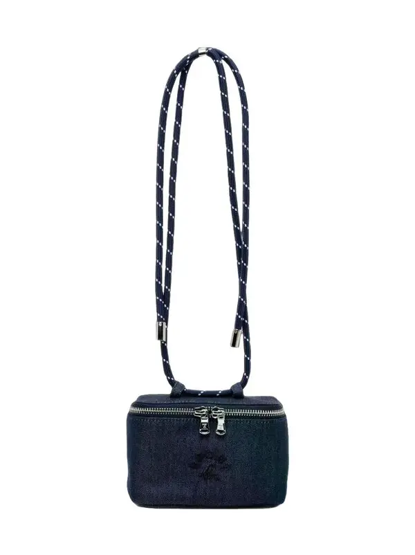 AGNES B. Vanity Case Bag - Blue