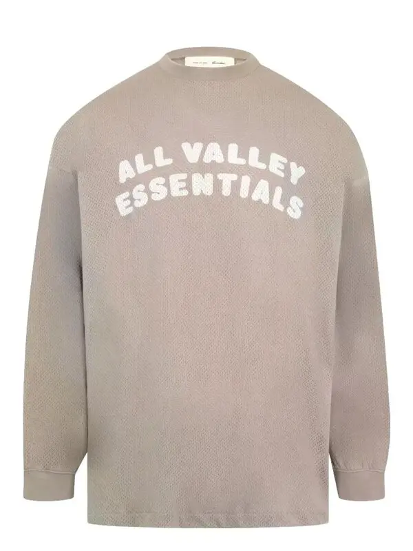 Fear Of God Sport Mesh Merch Long-sleeve T-shirt - Neutrals