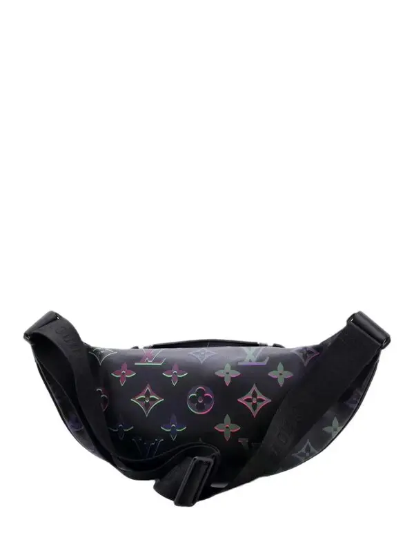 LOUIS VUITTON Comet Bumbag Spotlight Monogram Giant Leather Belt Bag - Black
