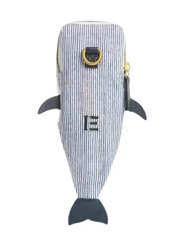 INOUI EDITIONS Poseidon Whale Pouch - Blue