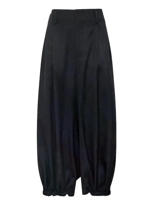 Comme Des Garçons Barrel Silhouette Trousers - Grey